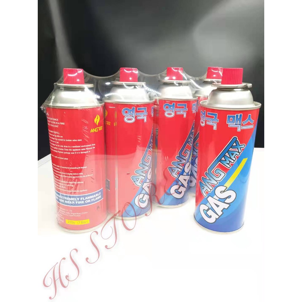 SUWON / ANG MAX butane gas for portable gas stove Wt.220g | Shopee ...