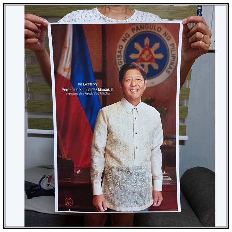 BBM BongBong Bong Bong Ferdinand Romualdez Marcos Jr. Poster Wall Decor ...