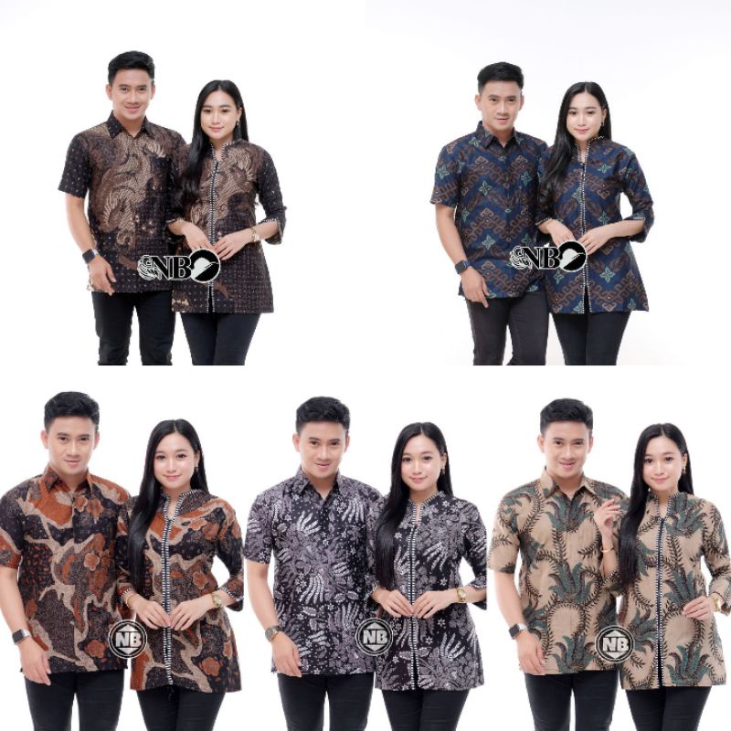 Maura Couple - Sania Ruffle - Batik Couple Ori Guarantee Shopee - Batik Couple | Shopee Philippines