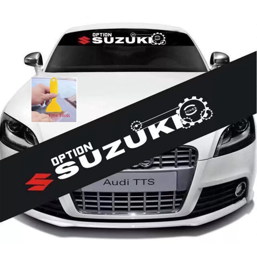 Car Suzuki Universal Windshield sticker P3043 | Shopee Philippines