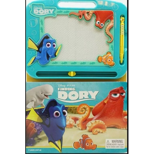 DISNEY FINSING DORY STORY BOOK AND MAGNETIC DRAWING KIT | Shopee ...