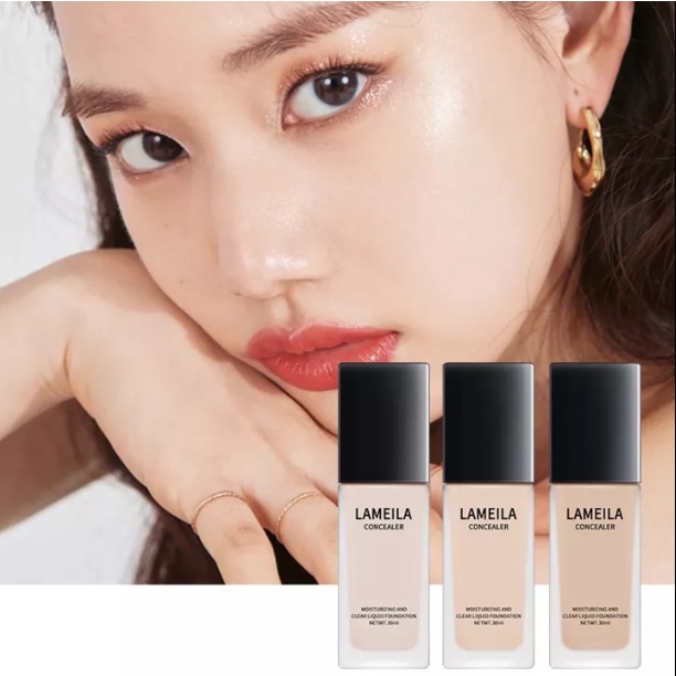 LAMEILA Lameil 3063 CONCEALER MOISTURIZING & CLEAR LIQUID FOUNDATION ...