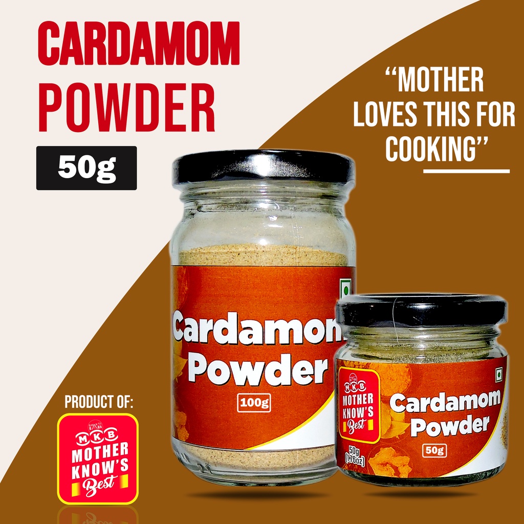 Mother knows Best Cardamom Powder50g (Mother Loves this for Cooking ...