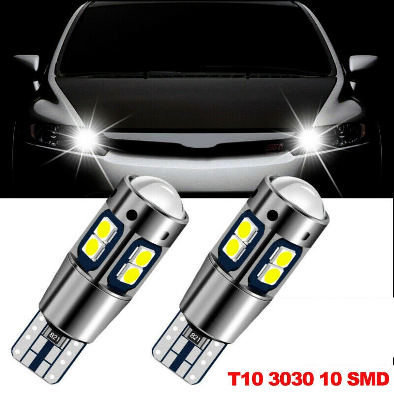 T10 W5W 168 192 Led Tail Light High Quality Width Light 3030 10smd 12V ...