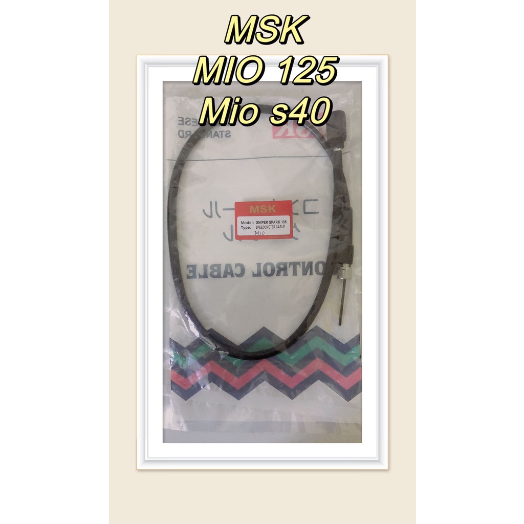 MSK MIO SPEEDOMETER CABLE/WAVE125 SPEEDOMETER CABLE for | Shopee ...