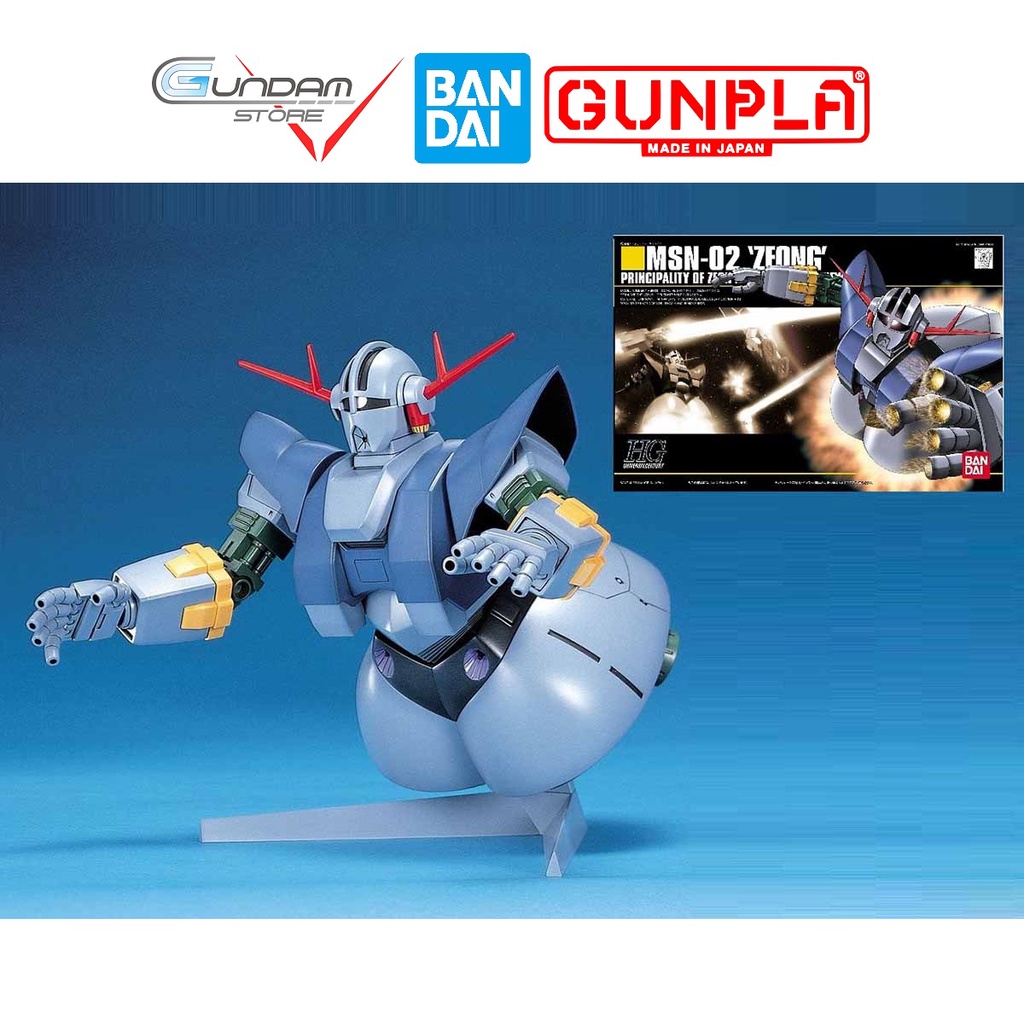 Gundam Model HG ZEONG MSN-02 [Included BASE] Bandai 1/144 HGUC Assembly ...