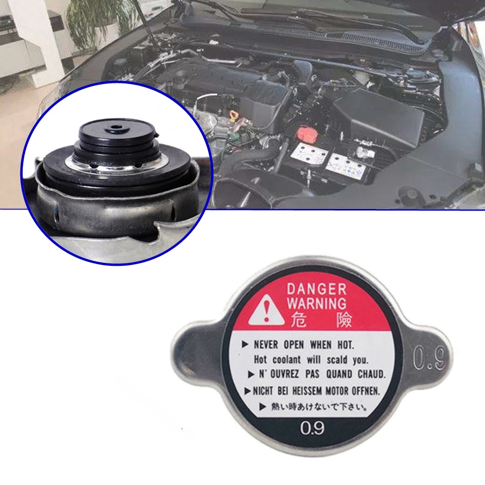 1pcs Universal Radiator Cap Cover Head 45mm 0.9 Bar Stainless Materials ...