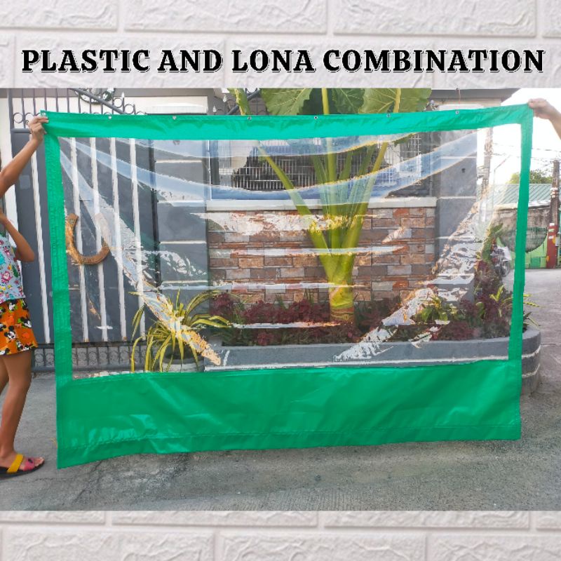 (6ft x 10ft) ROLL UP LONA & PLASTIC COMBINATION LOWEST PRICE | Shopee ...