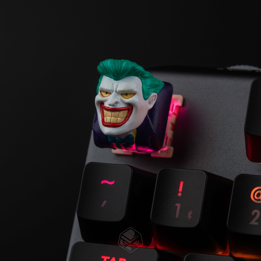 Joker DC artisan keycap epoxy resin cast mechanical keyboard ...