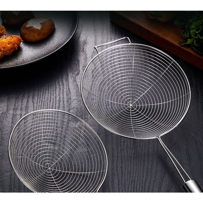 Stainless Steel Colander Strainer Drainer | Shopee Philippines
