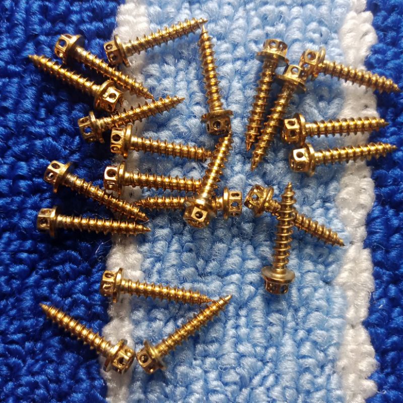 Motorcycle Gold Bolts Made in thailand | Shopee Philippines