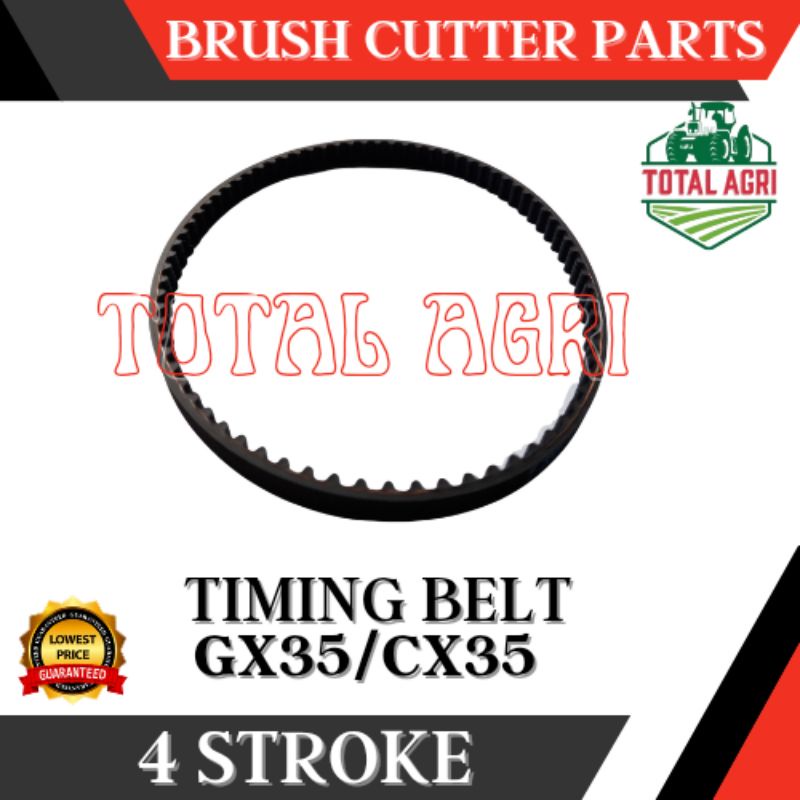 Timing Belt 4 Stroke Grass Cutter Brush Cutter Gx35 CX35 | Shopee ...