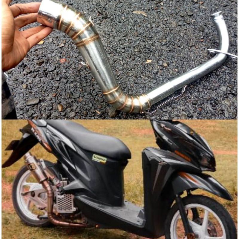 Exhaust pipe neck Vario 125 old/new Vario 150 pCx 150 Beat Scoopy ...
