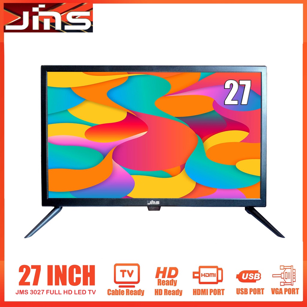 JMS 27 Inch Full HD LED TV LED-3027 | Shopee Philippines