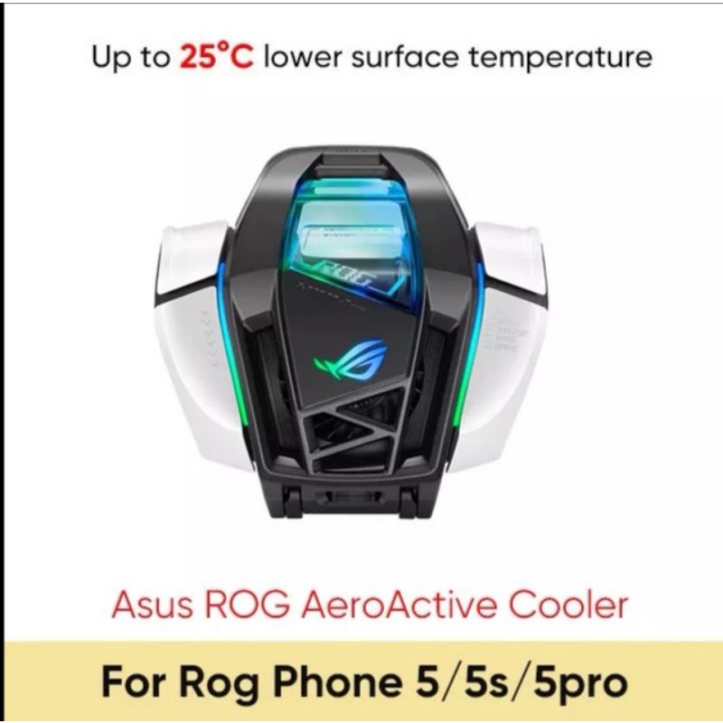Asus Rog Phone 8 7 6 6D 5 5S Series AeroActive Cooler X / 6 Cooling Fan ...