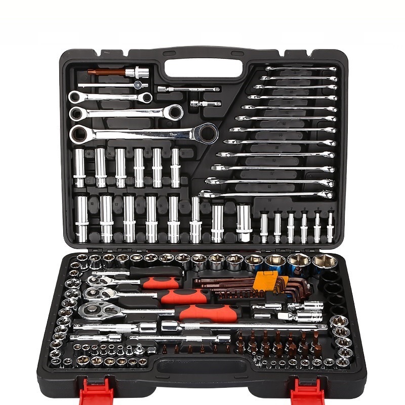 172 PCS Tools Socket Wrench Set Car Tools Set Torque Wrench Tool Box ...