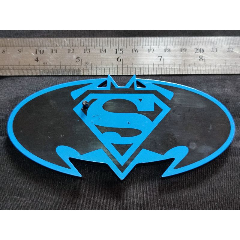 * SUPERMAN BATMAN BASE - DC Direct Blue Black Symbol Logo Wonder Woman ...