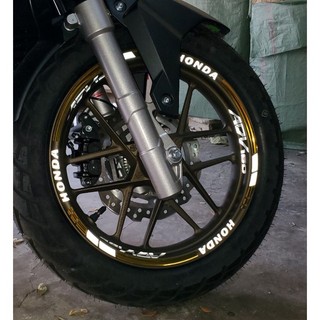 honda adv 160 mags sticker reflective front and rear all sides set ...