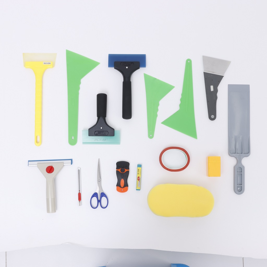 KTM 16Pcs/Set Car Tools Wrap Film Sticker Wrapping Tool Auto Window ...