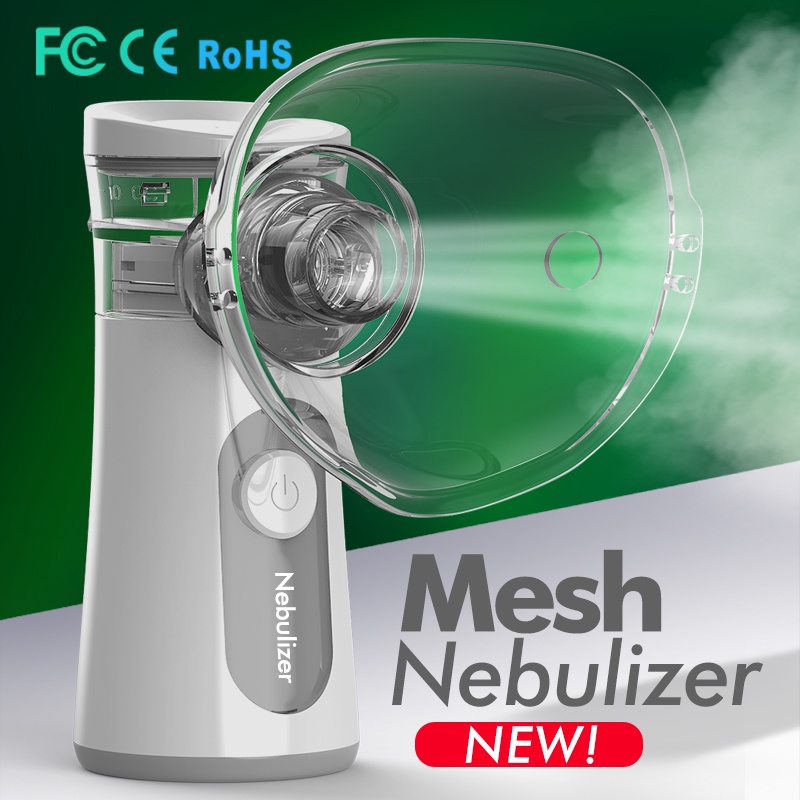 Mesh nebulizer portable respirator inhaler nebulizador family handheld ...
