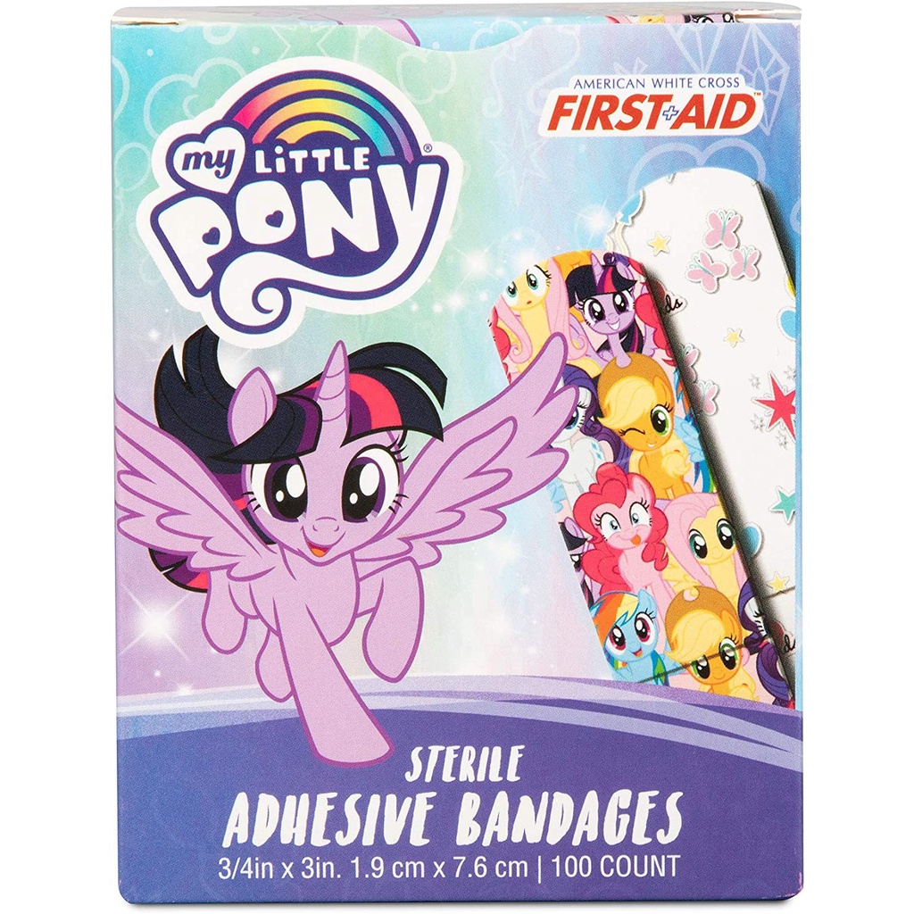 American White Cross First + Aid My Little Pony Sterile Adhesive ...