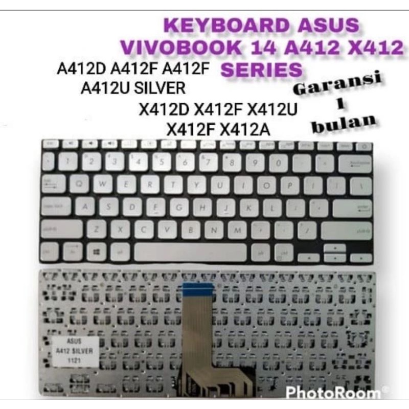 Asus Vivobook 14 A412 A412 A412da A412f A412fa A412fl A412ua Keyboard | Shopee Philippines