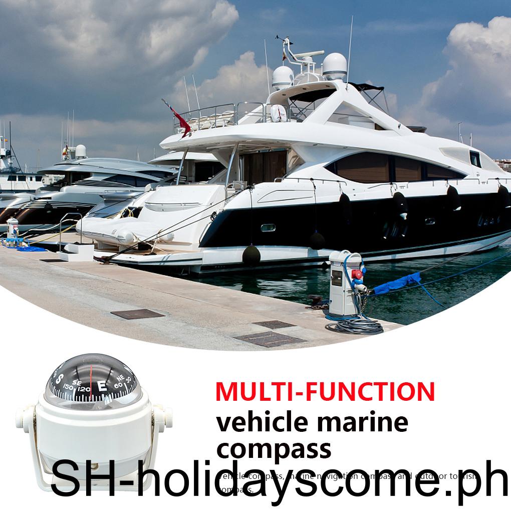 1 Set Boat Compass Professional Marine Compasses Direction Display Equipment Navigating Tools ...