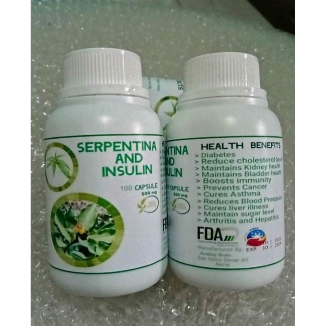 serpentina capsules - Best Prices and Online Promos - May 2026 | Shopee ...