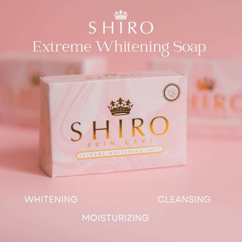 SHIRO Extreme Whitening Soap 135G | Shopee Philippines