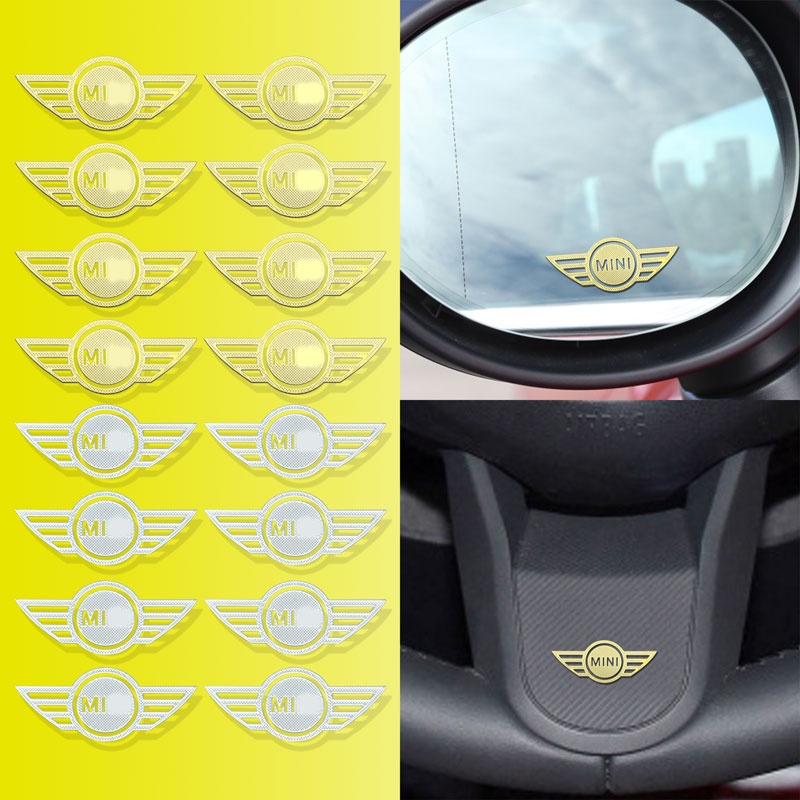 Car Styling 3D MetalNickel Emblem Car Window Wiper Sticker Body Decals ...