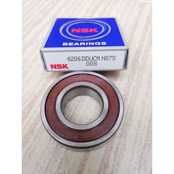 Axle/Wheel Bearing Suzuki F5A F6A Rear 6206DDUCM Rubber Sealed NSK A ...