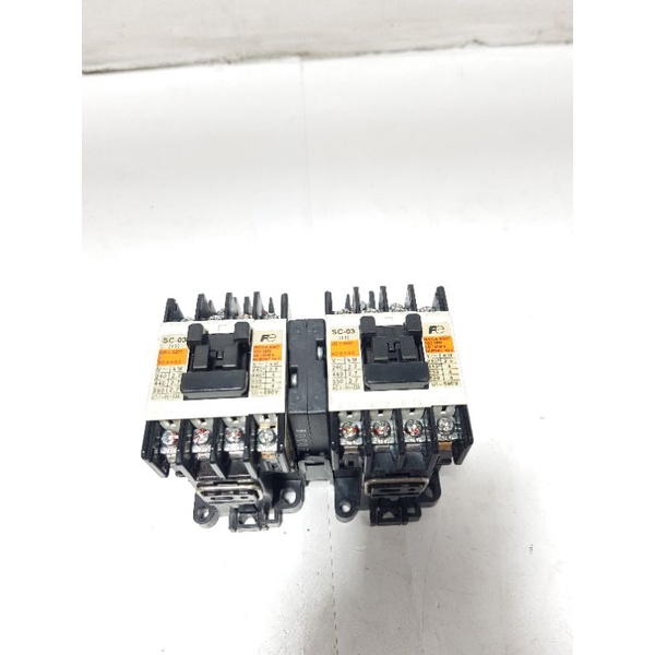 Magnetic Contactor Reverse/Forward Set 3Hp 220V SC-03 FUJI(Original ...
