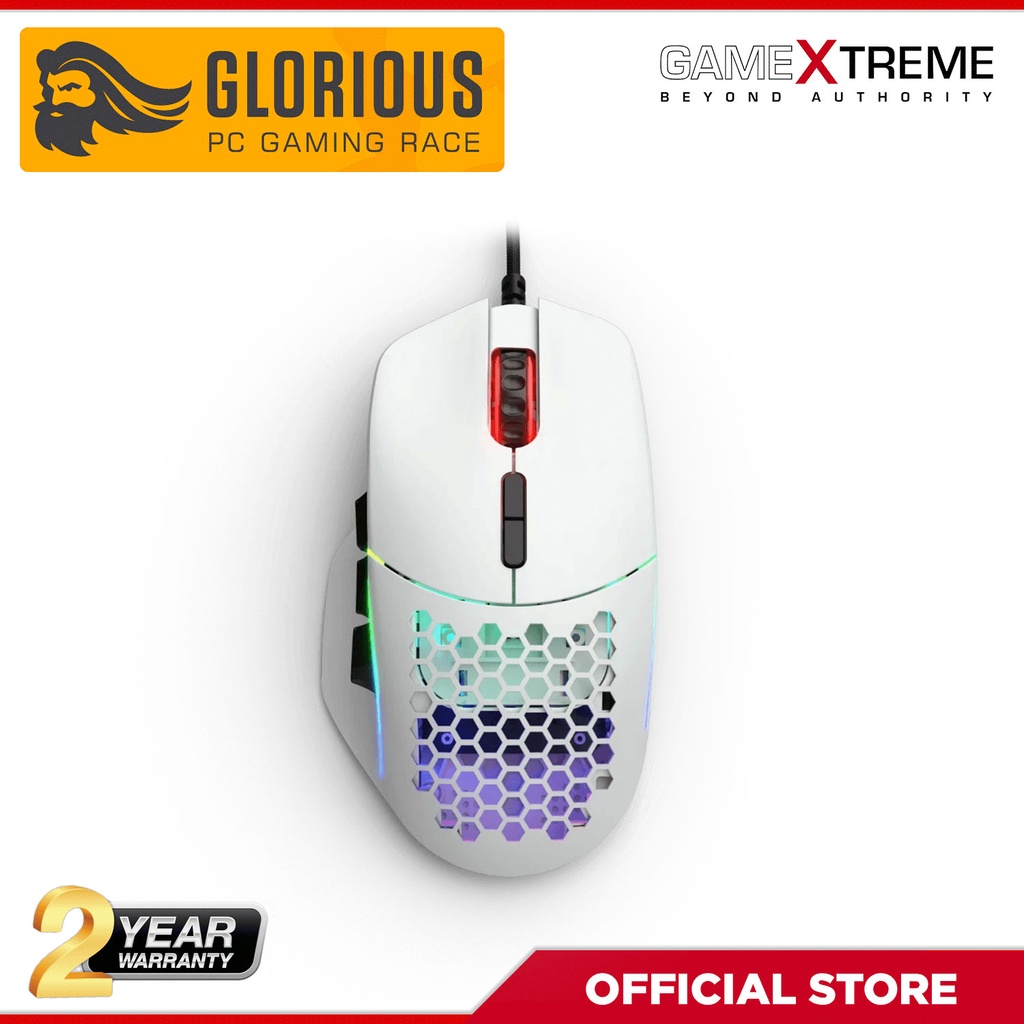 Glorious Model I Wired Gaming Mouse (Matte White) | Shopee Philippines