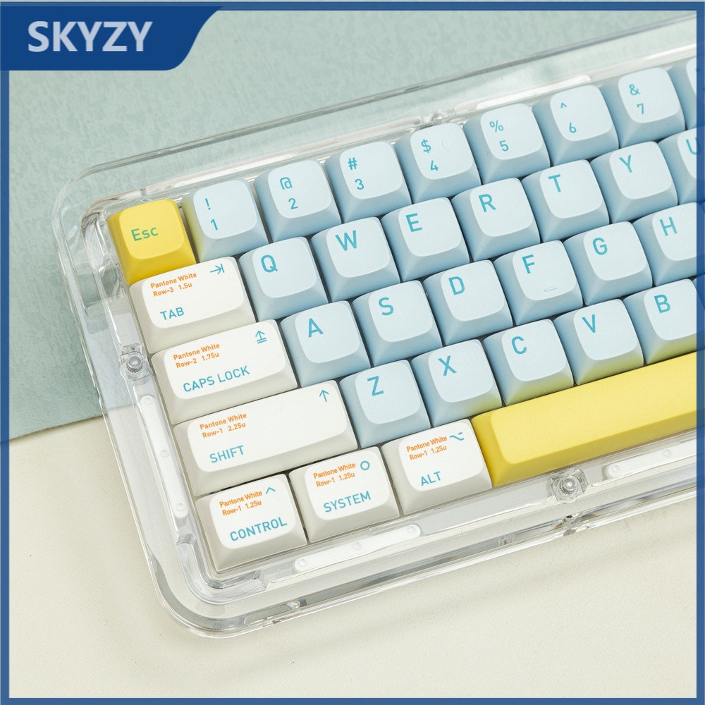 Shallow Sora Keycaps XDA Profile PBT Dye Sub Mechanical Keyboard Keycap ...