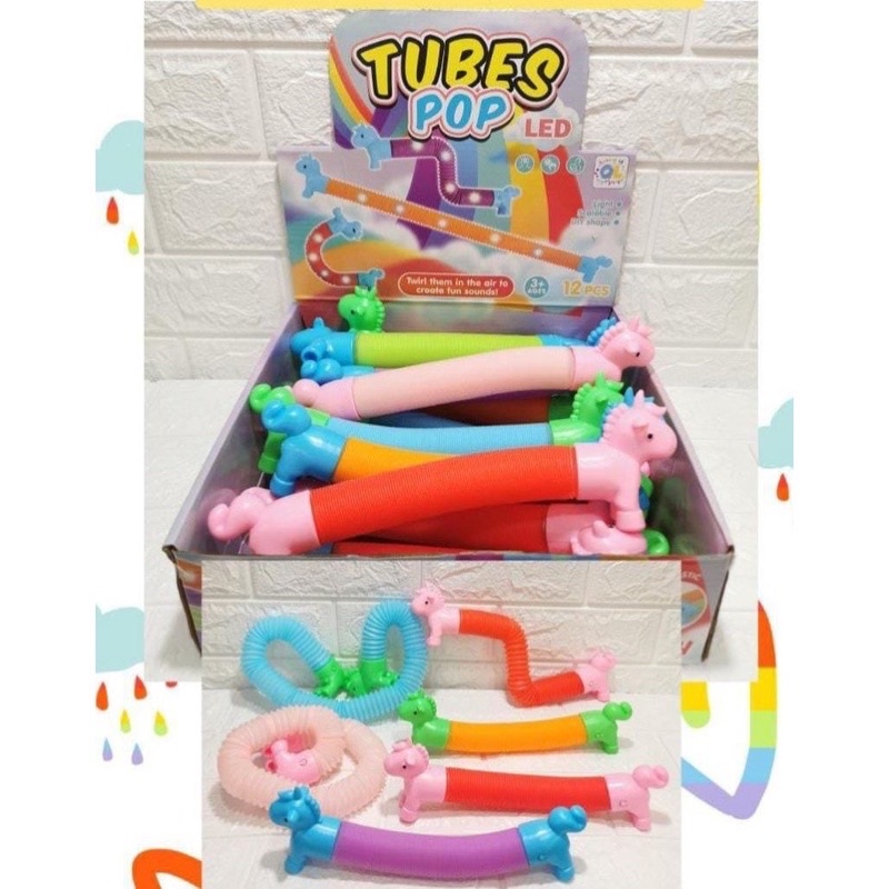 Viral Pop Led Toys Pop Tubes Led Viva Children's Toys On Hose Unicron ...
