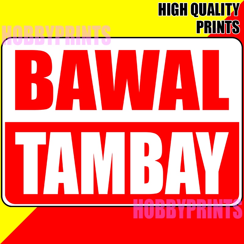 Signages Laminated in A4 Size Photopaper | Shopee Philippines