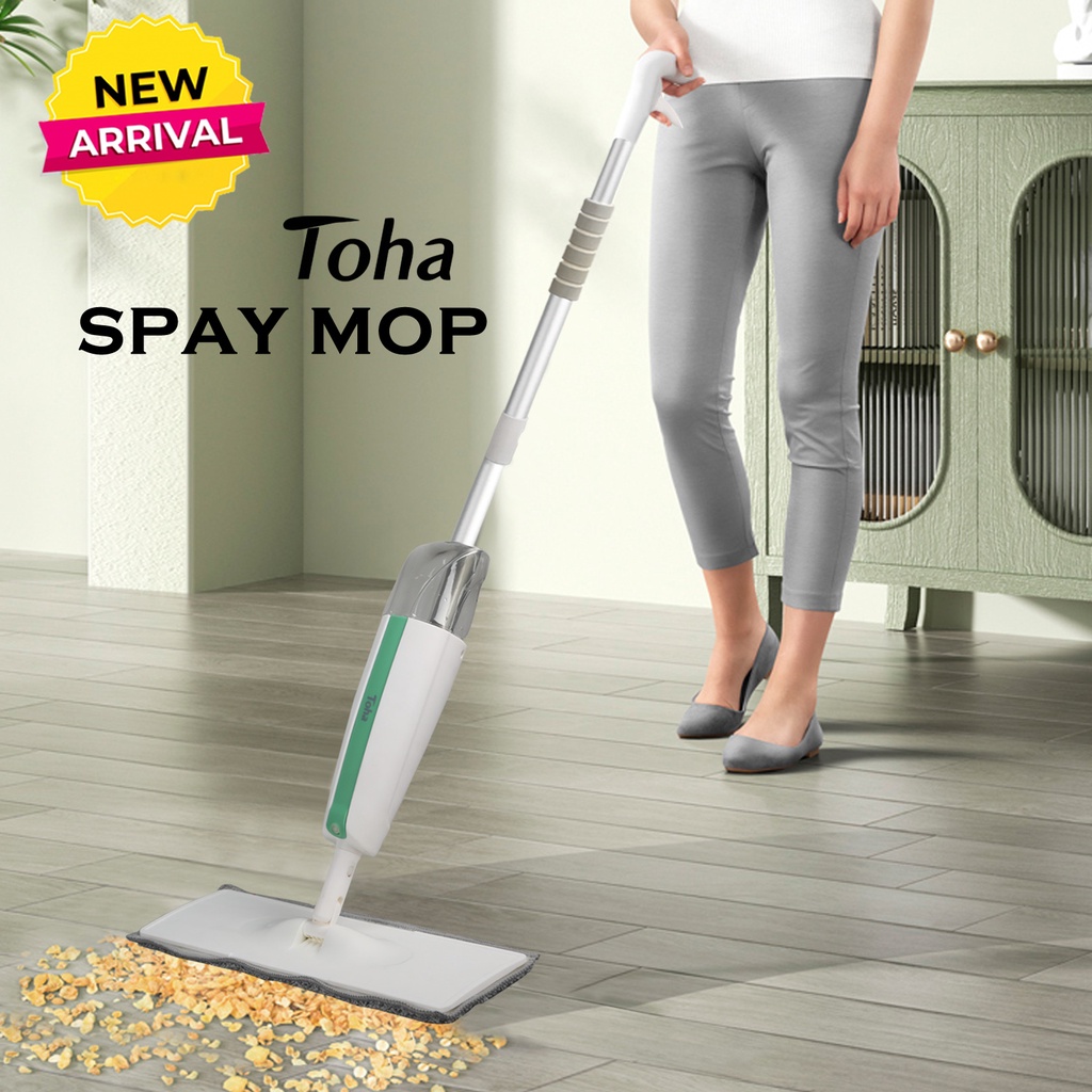 Spray Mop Toha New Cleaning Spray Mop 360 degree rotation cleaning wet ...