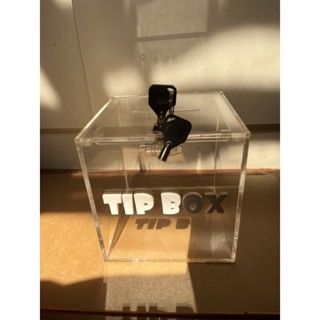ACRYLIC TIP BOX/Alkansya (read description first) | Shopee Philippines