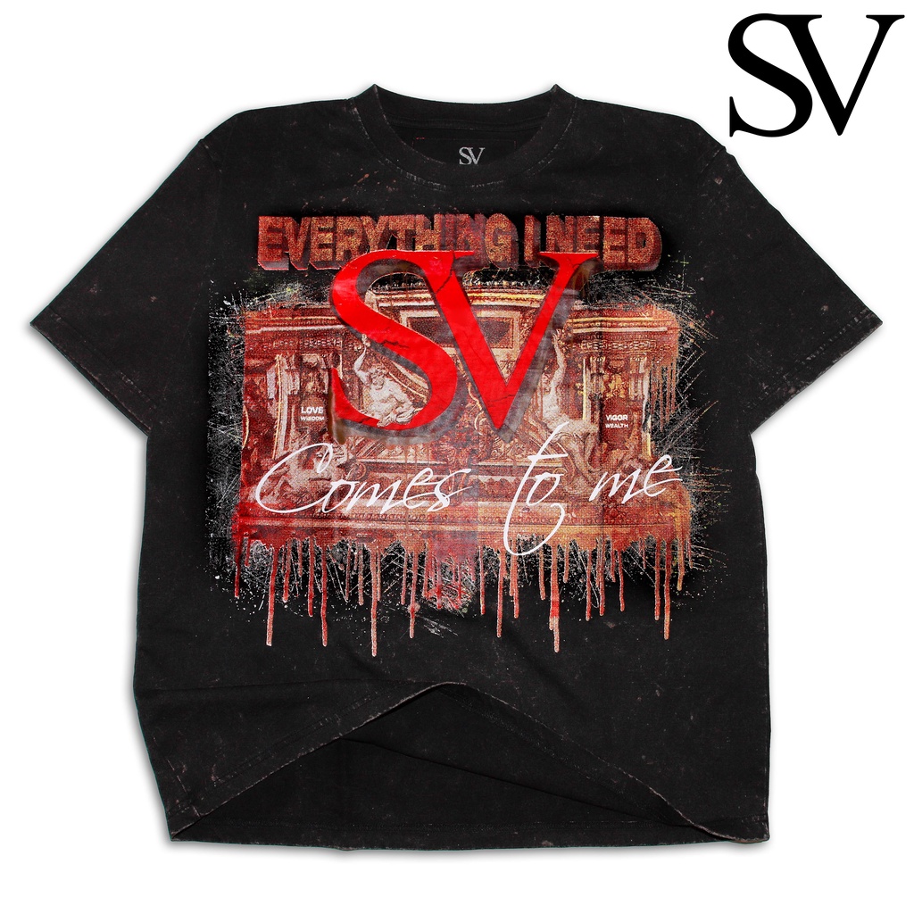 SV Merch "V1 Everything I Need" (Black/Red)(Vintage Series)(For Men ...