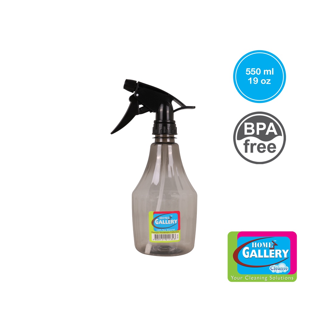 Home Gallery Spray Bottle 550ml (19oz), BPA Free, Multi-Purpose Sprayer ...
