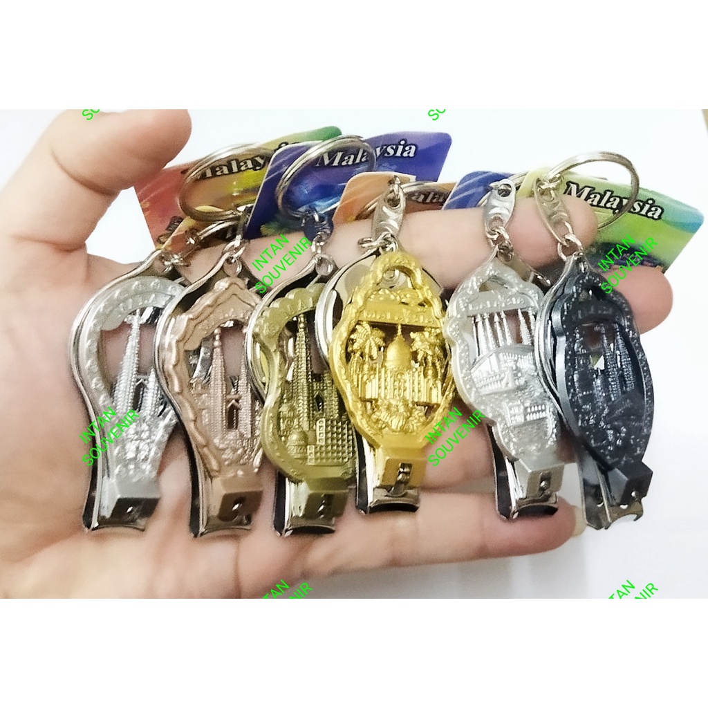 Souvenir 6 in 1 set Nail Cutter Keychain With Bottle Opener | Shopee ...