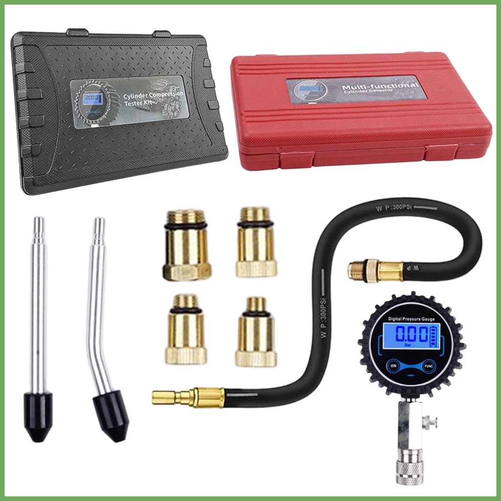 Digital Compression Gauge Digital Compression Tester Gauge 200 Psi Car