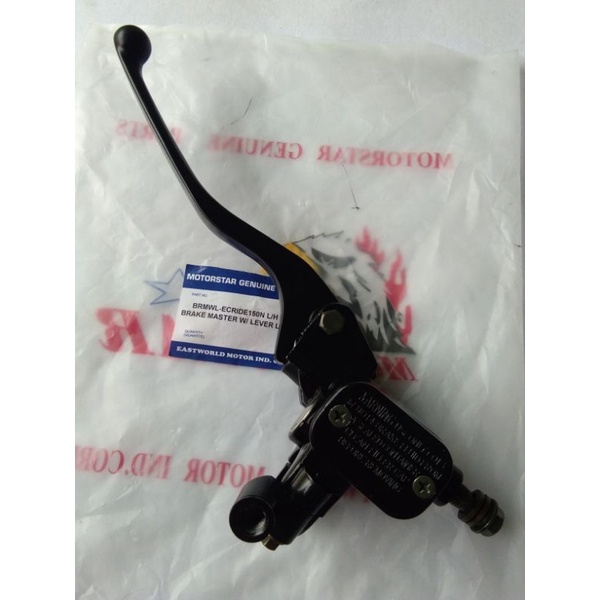 ECRIDE150N BRAKE MASTER W/LEVER LEFT (MOTORSTAR) | Shopee Philippines
