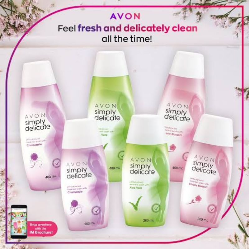 AVON Simply Delicate pH-balanced | Shopee Philippines