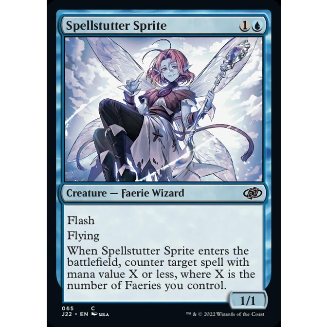 Magic the Gathering Spellstutter Sprite Jumpstart 2022 | Shopee Philippines
