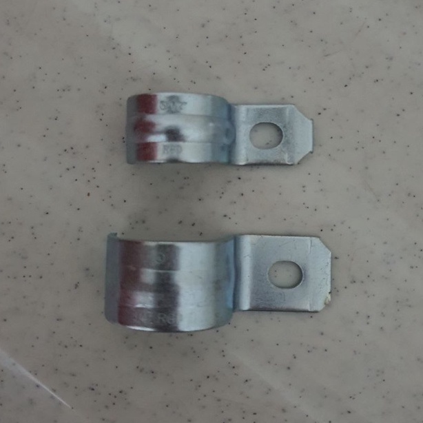 CONDUIT C CLAMP 1/2"-1" ONE HOLE METAL EMT/IMC/RSC (McGill/HF) 10PCS ...