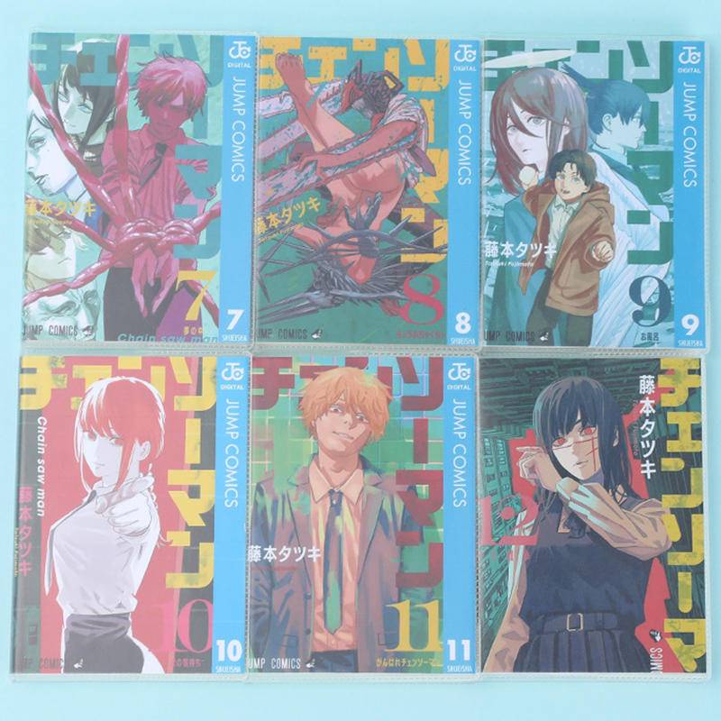 5 Styles Anime Chainsaw Man Notebook 60Sheets Cute Anime Notebook Diary ...