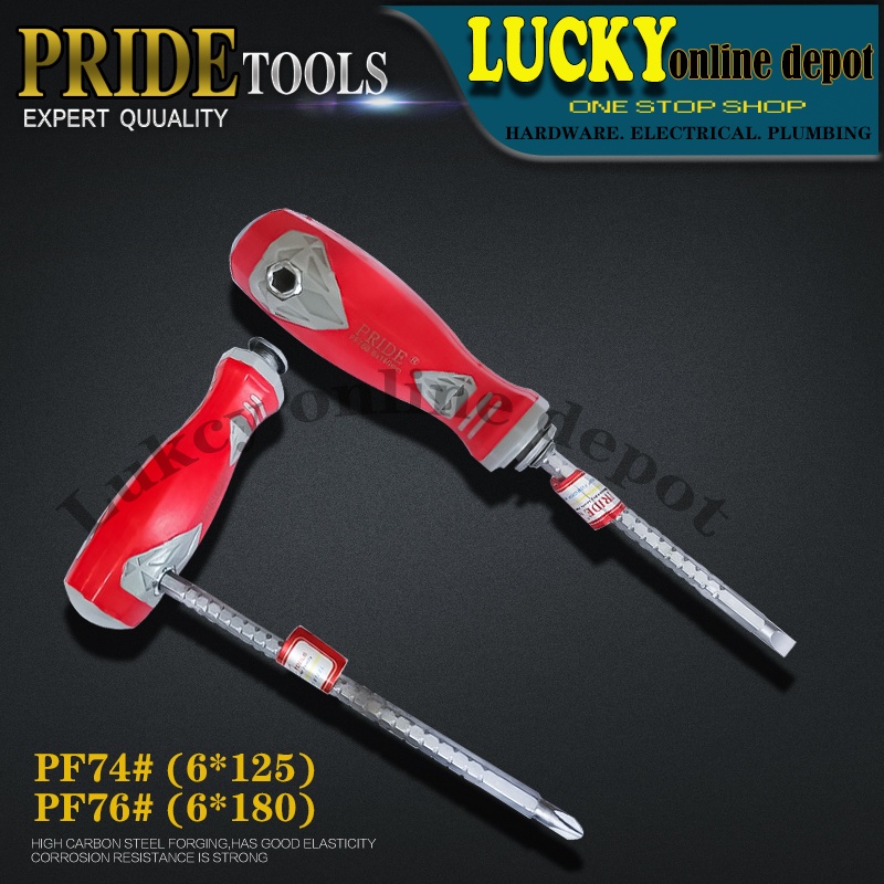 PF-74 / PF-76 PRIDE MAGNETIC-TIPPED & THREE WAY SCREW DRIVER | Shopee Philippines