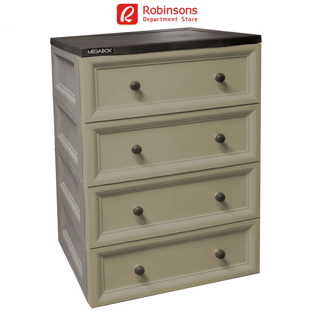 Megabox 4-Layer Drawer (Gray) | Shopee Philippines