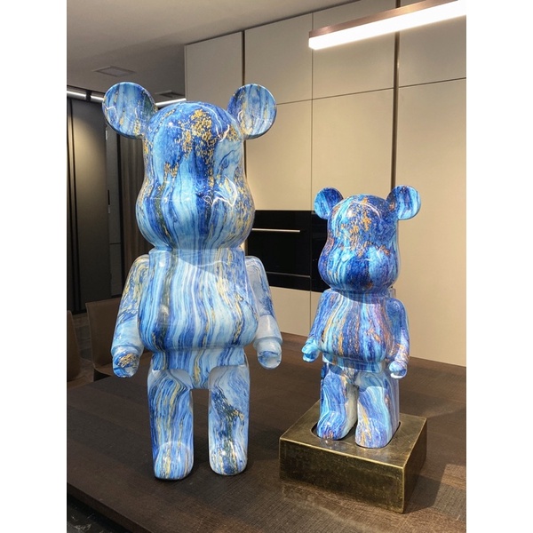 Coin Bank Bearbrick Large Size Landing Cartoon Doll 暴力熊存钱罐摆件 | Shopee ...